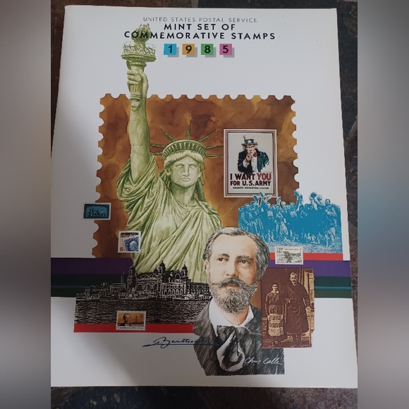 Art | 1985 Commemorative Stamps Booklet | Poshmark